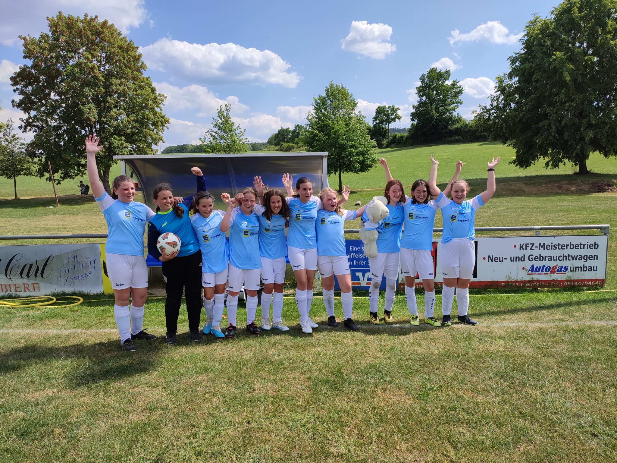 U13 Mädels Frühjahrsrunde 2023 – DJK Fiegenstall